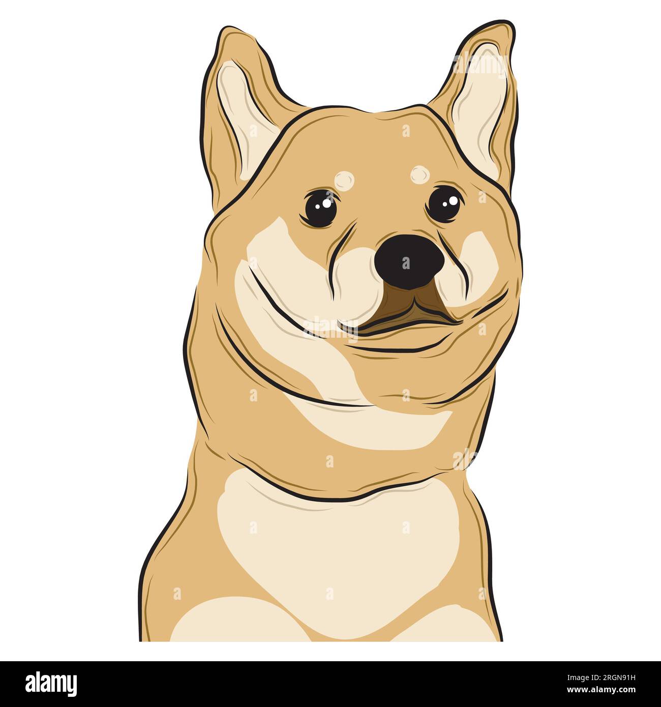 Inu vector hi-res stock photography and images - Alamy