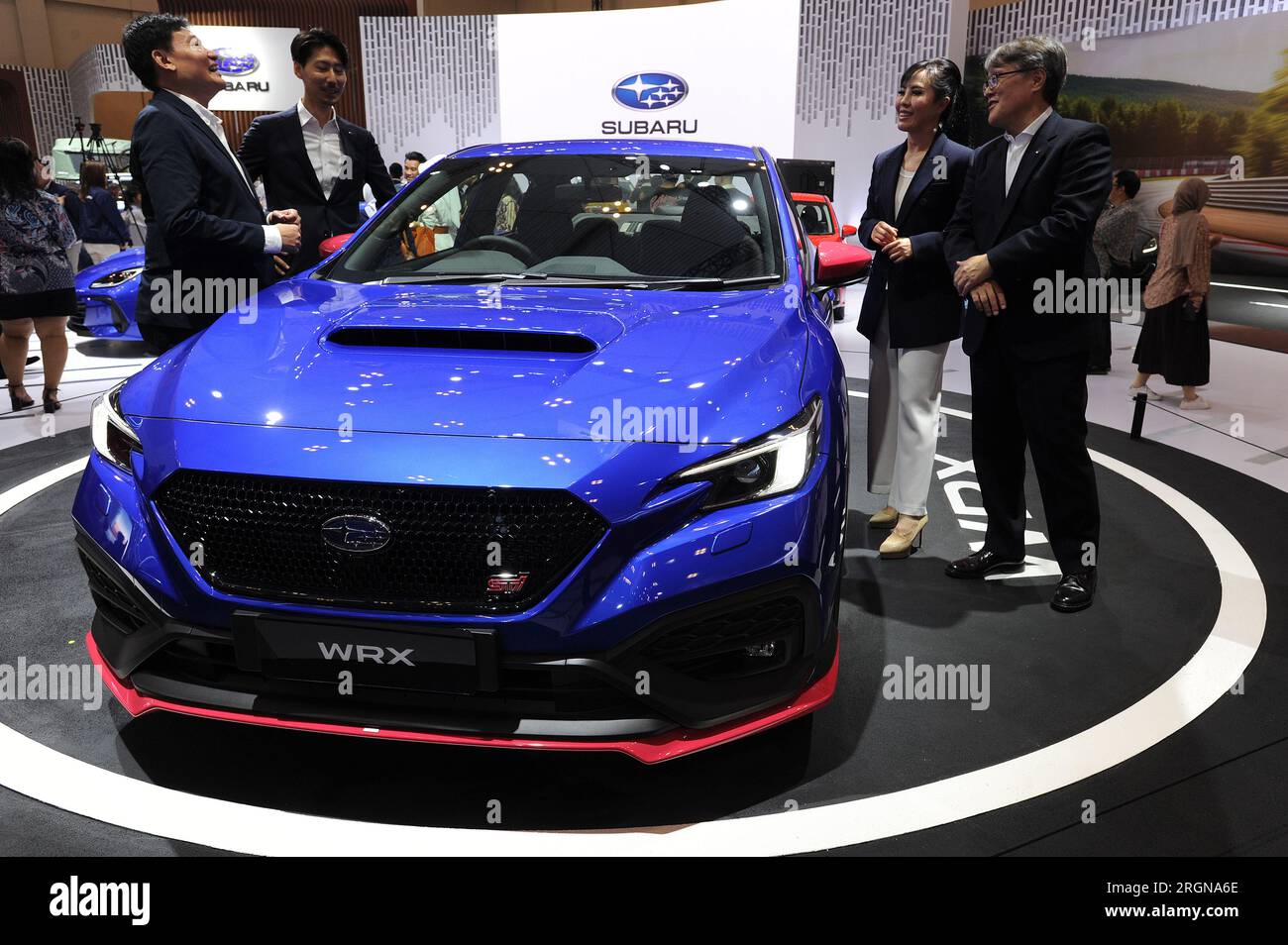 Serpong, Banten, Indonesia. 10th Aug, 2023. Subaru Indonesia and Subaru ...