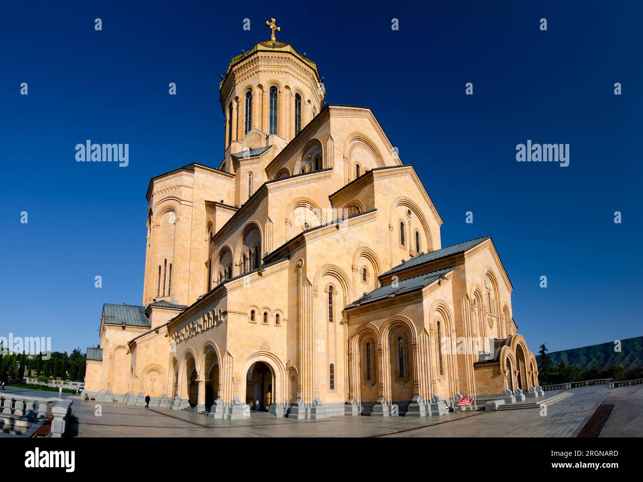 Holy Trinity Cathedral of Tbilisi, Georgia Stock Photo - Alamy