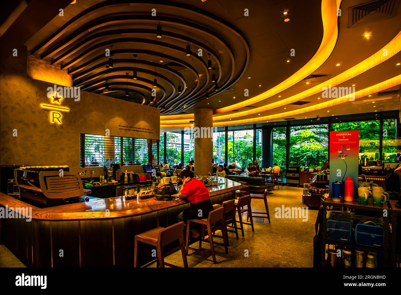 Starbucks Reserve in Paya Lebar Quarter. it is located within the ...