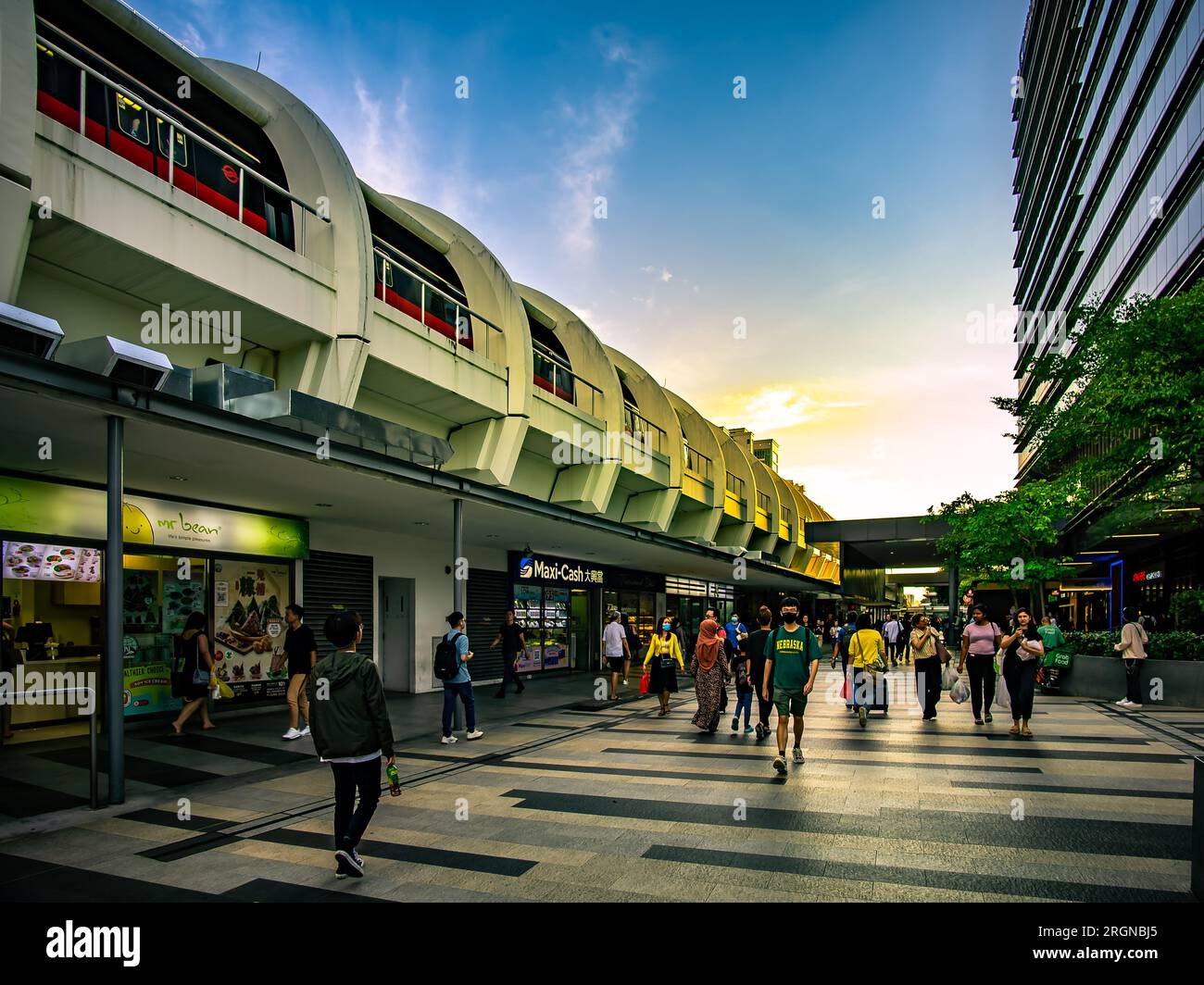 Paya Lebar MRT station is located within the culture-rich neighbourhood ...