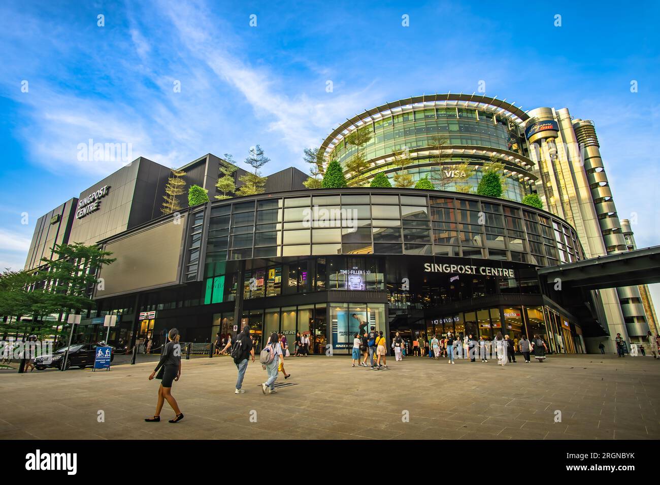 Singpost Centre beside Paya Lebar Quarter. It is located within the ...