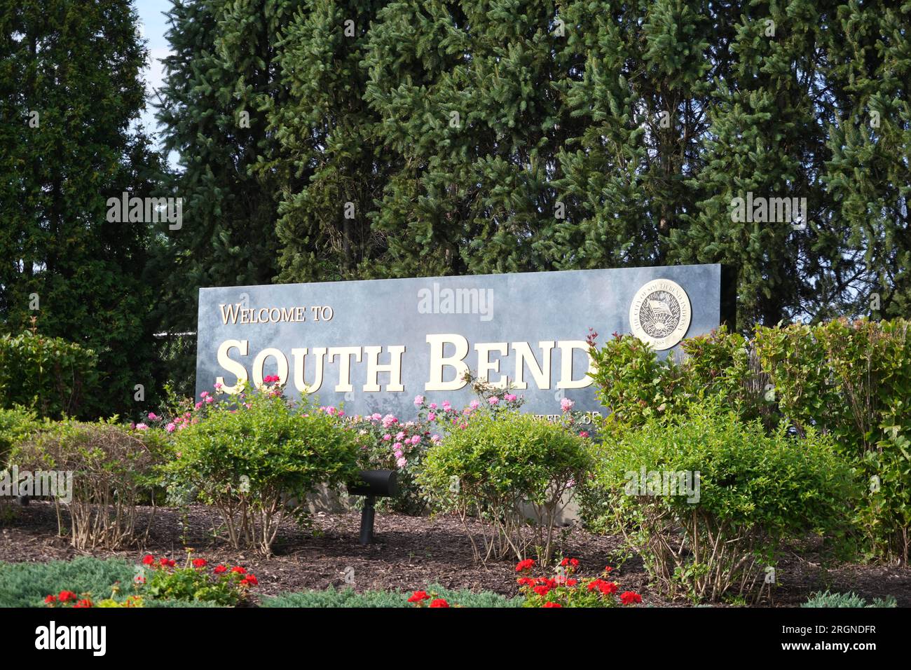 City of south bend sign hi-res stock photography and images - Alamy