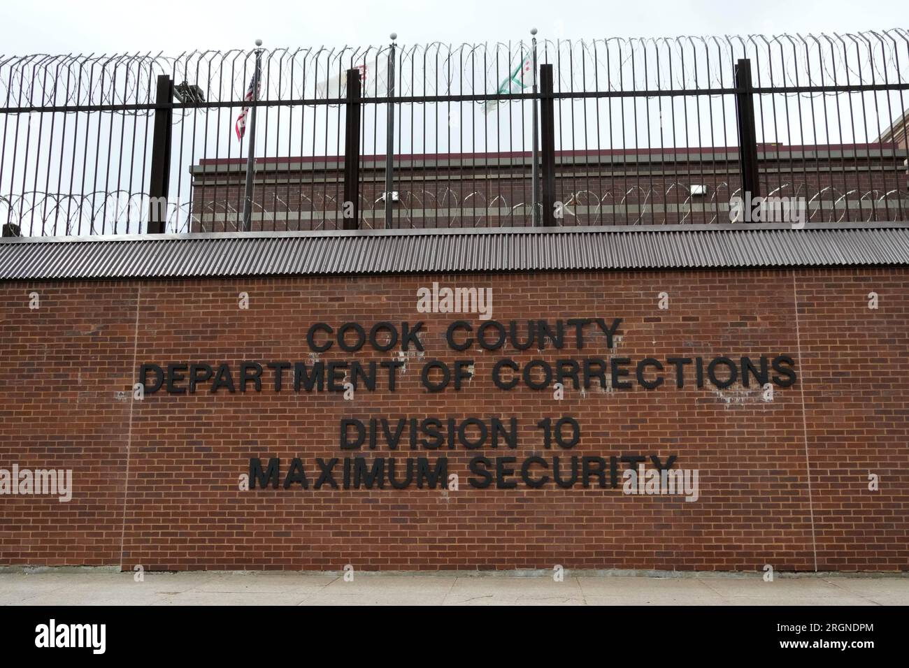 The Cook County Department of Corrections maximum security prison jail ...
