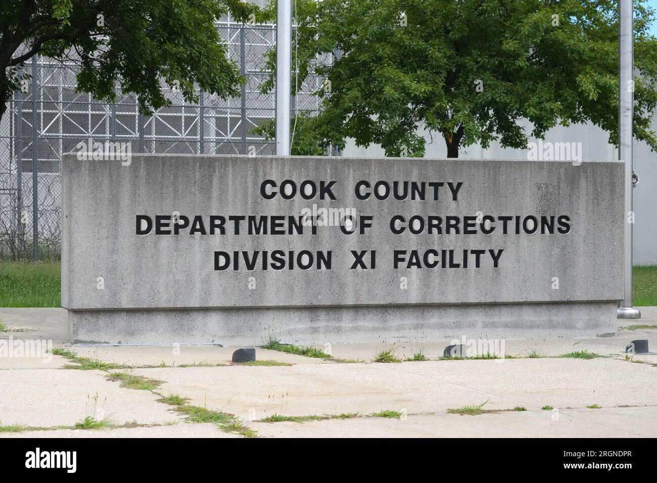 The Cook County Department of Corrections maximum security prison jail ...