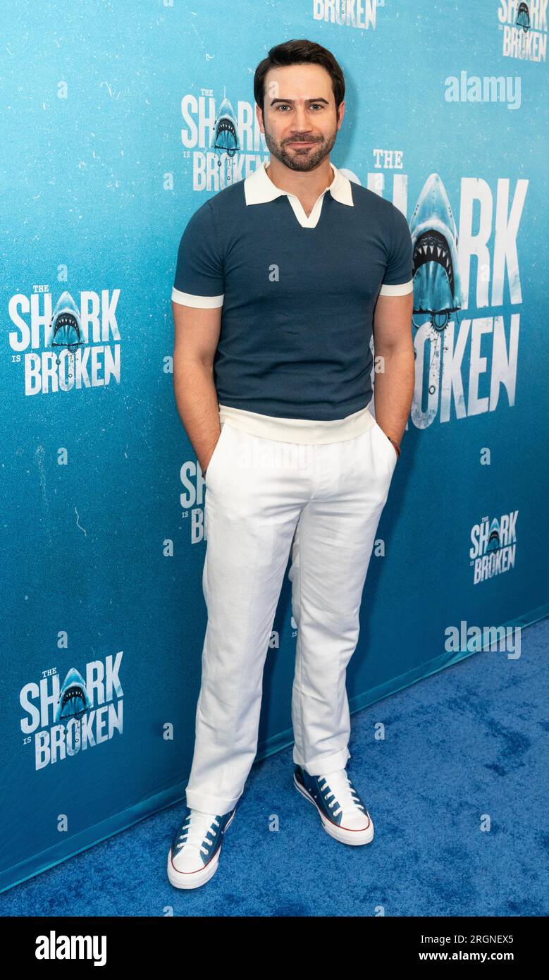 Stephen Dexter attends THE SHARK IS BROKEN’s Opening Night on Broadway ...