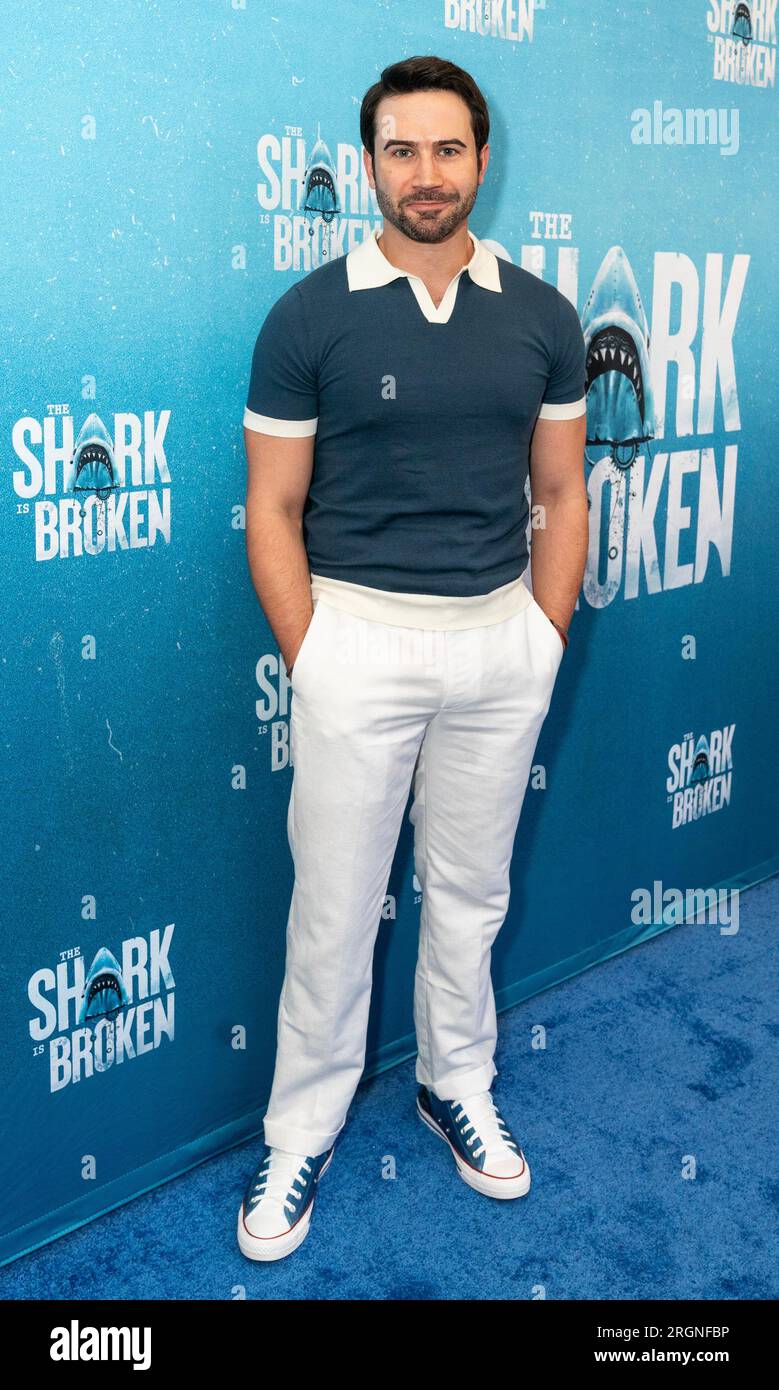New York, USA. 10th Aug, 2023. Stephen Dexter attends THE SHARK IS ...