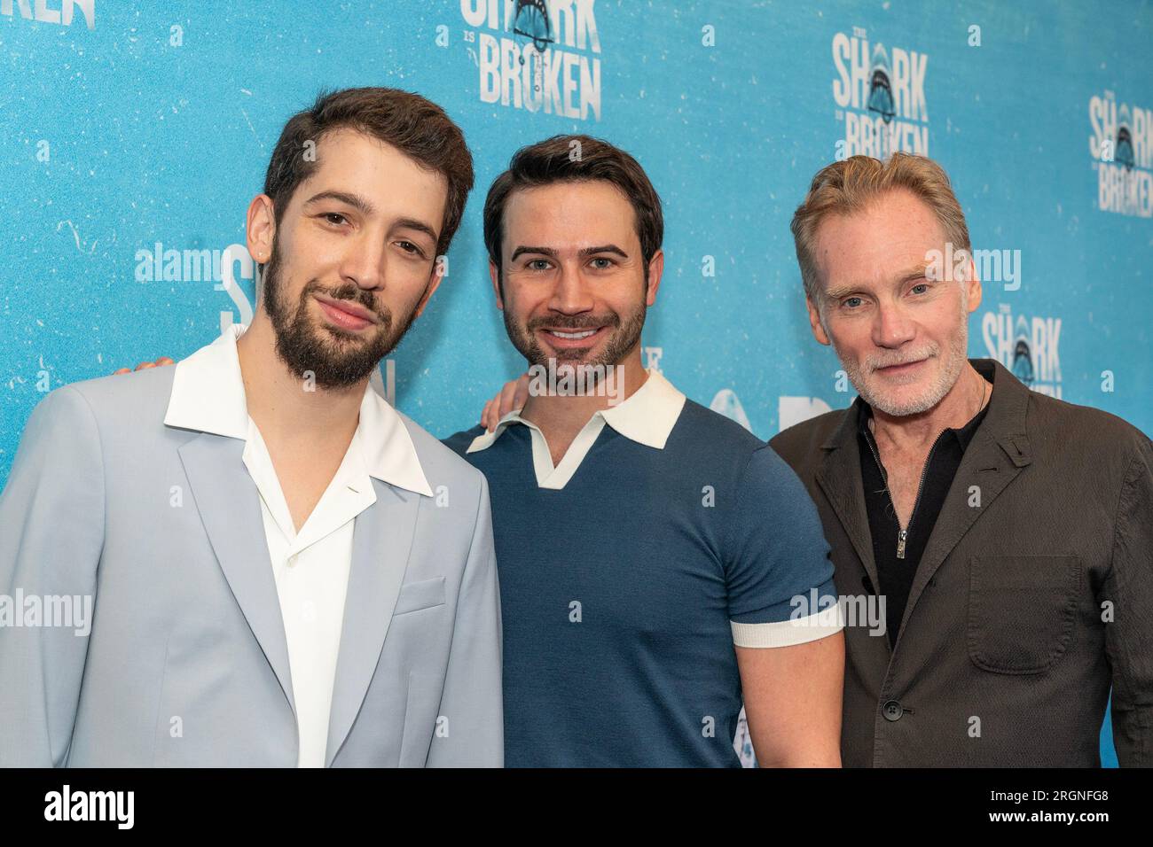 New York, USA. 10th Aug, 2023. Coby Getzug, Stephen Dexter and Peter ...
