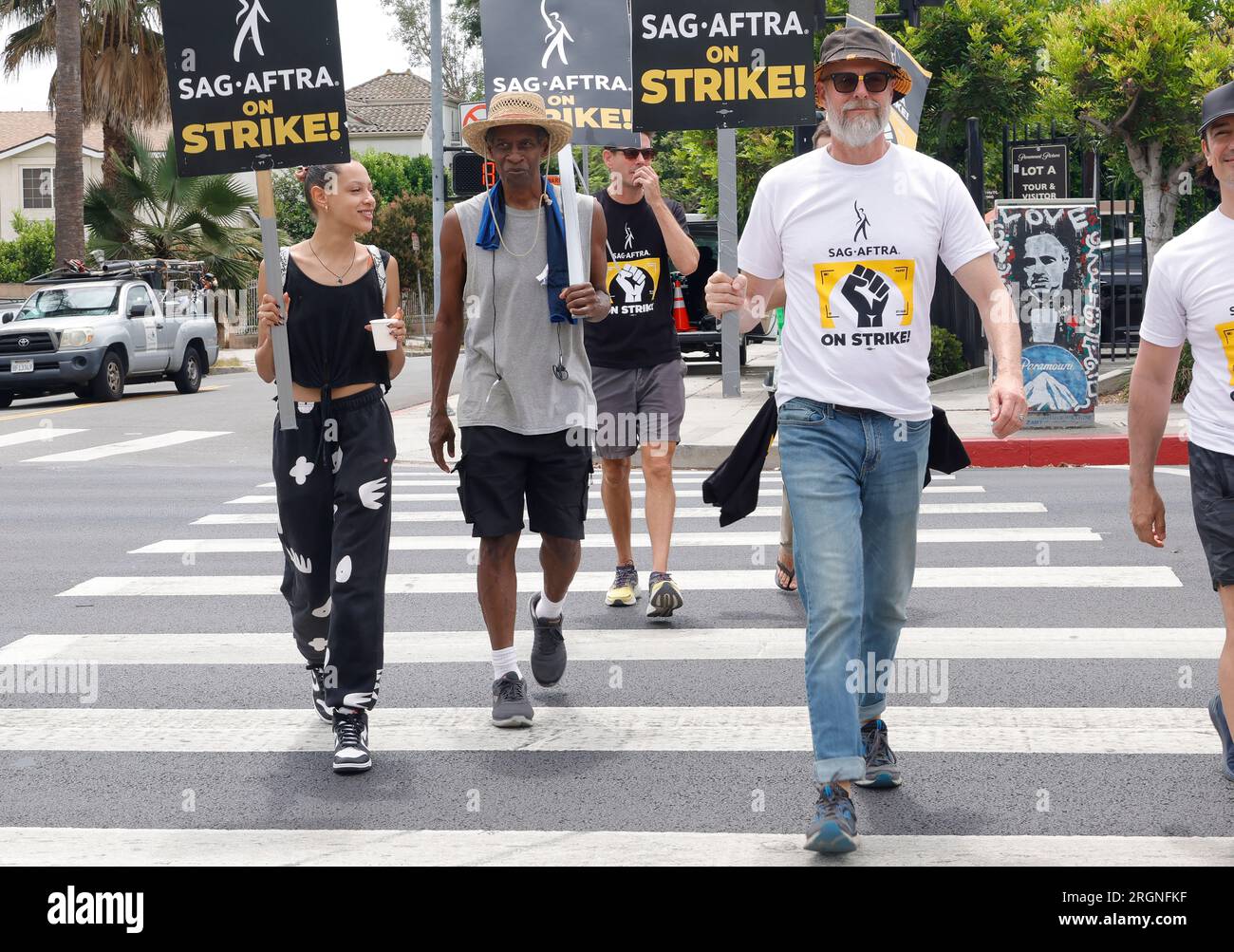 Hollywood, California, USA. 10th Aug, 2023. Madison Camille Russ, Tim ...