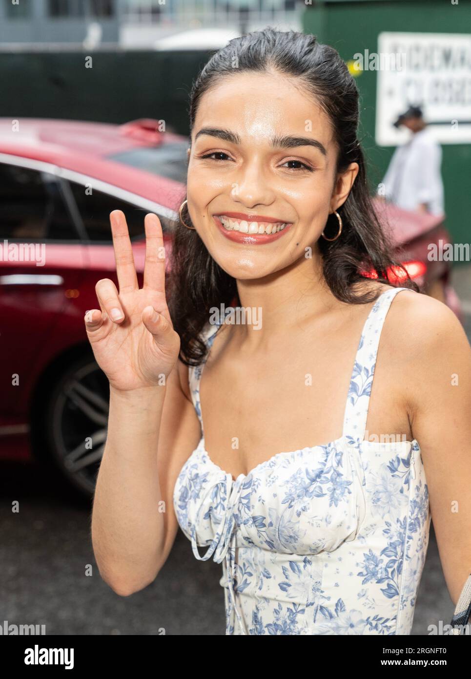 Rachel Zegler attends THE SHARK IS BROKEN’s Opening Night on Broadway ...