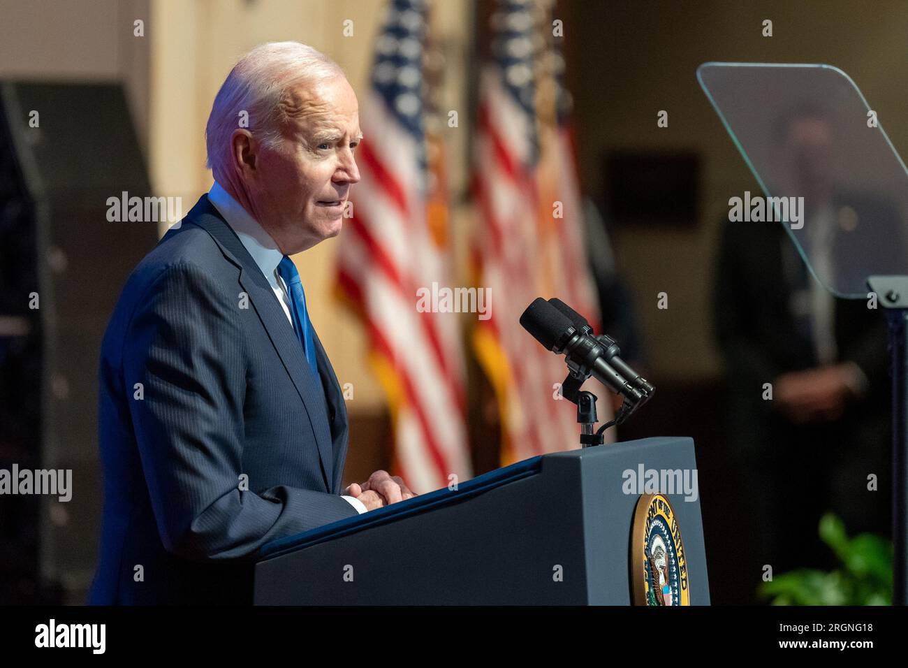 Reportage: President Joe Biden attends the National Prayer Breakfast ...