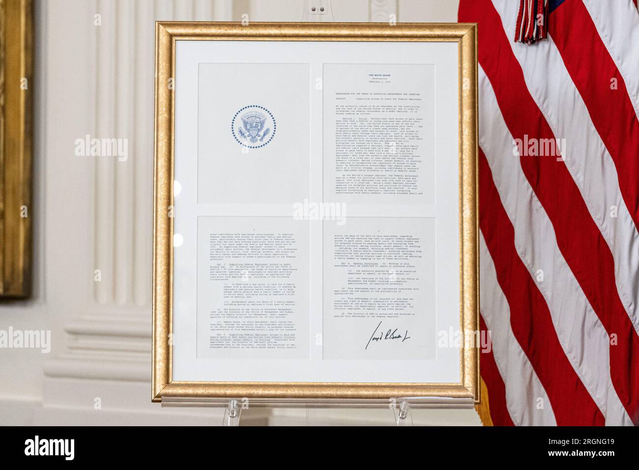 Reportage: White House event marking the 30th anniversary of the Family ...