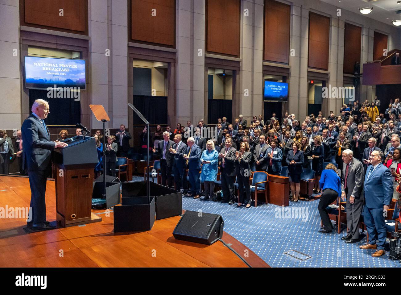 National prayer breakfast hi-res stock photography and images - Alamy