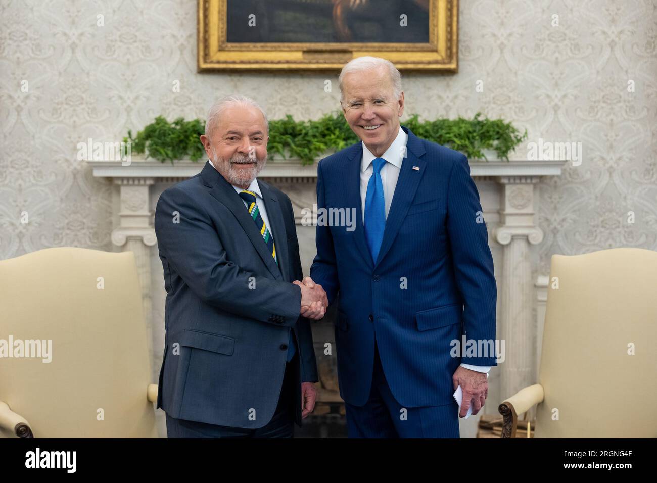 Reportage: Brazilian President Luiz Inacio Lula da Silva visit to the ...