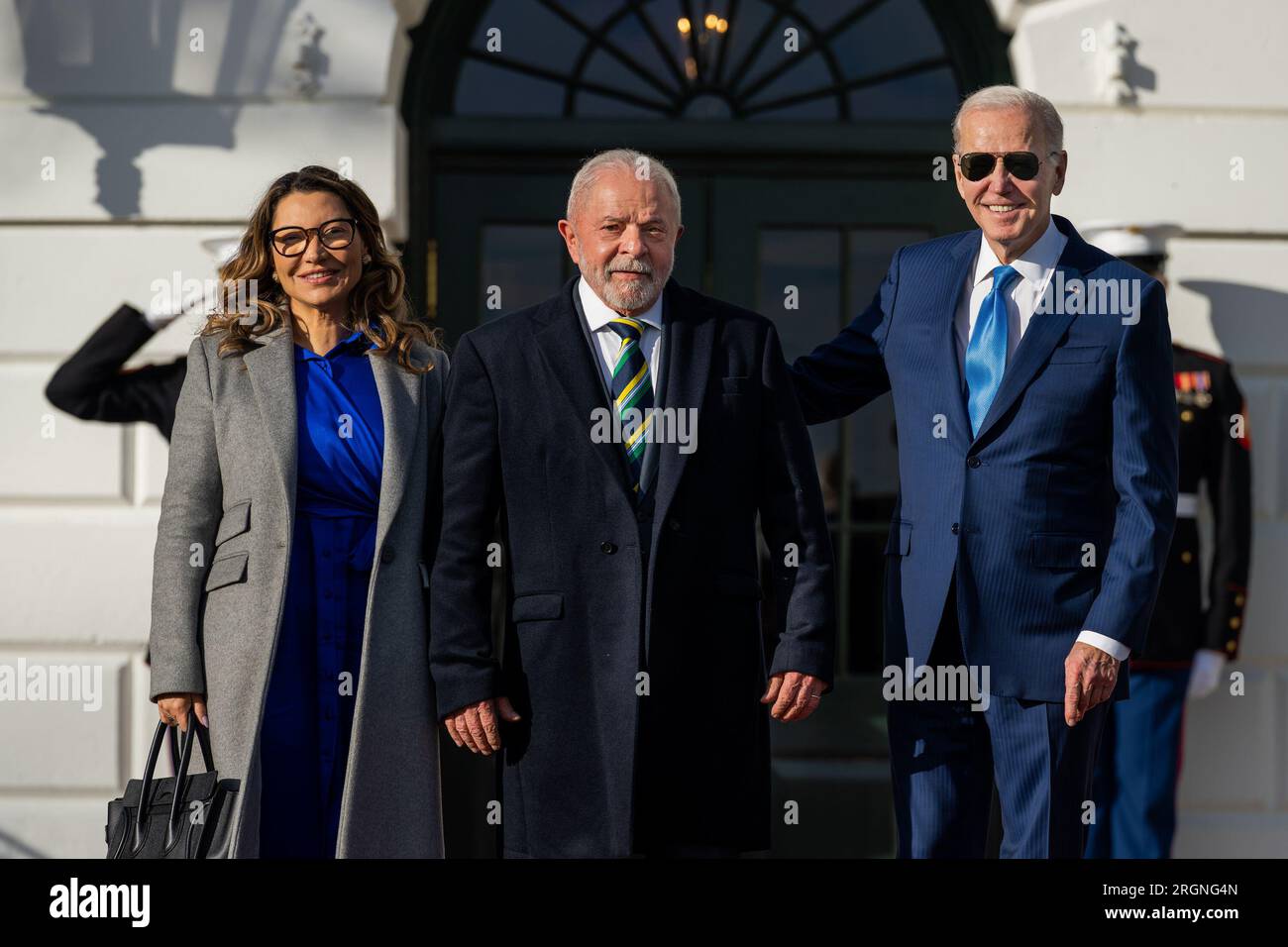 Reportage: Brazilian President Luiz Inacio Lula da Silva visit to the ...