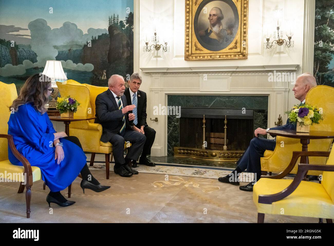 Reportage: Brazilian President Luiz Inacio Lula da Silva visit to the ...