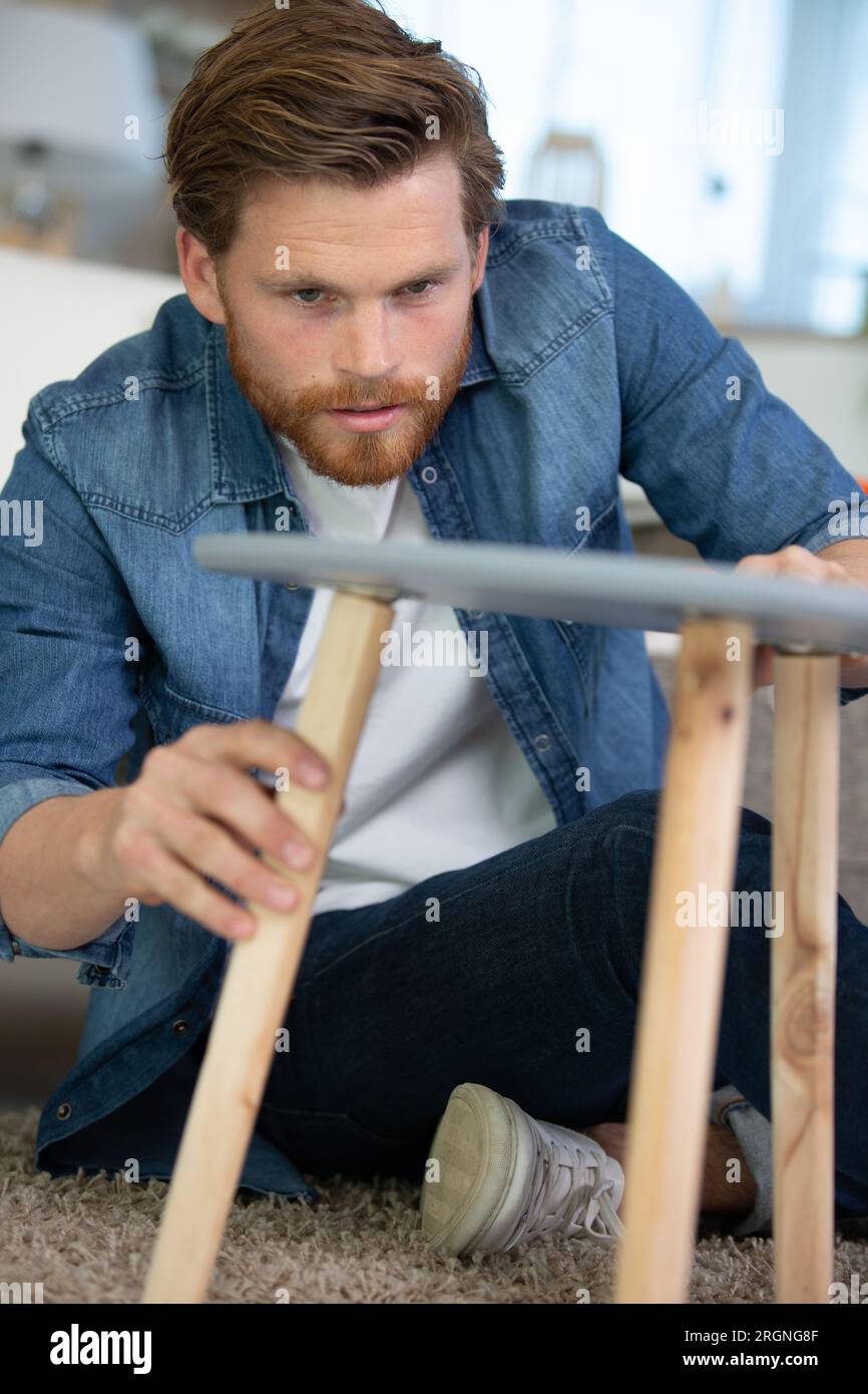 Repairing a stool hi-res stock photography and images - Alamy