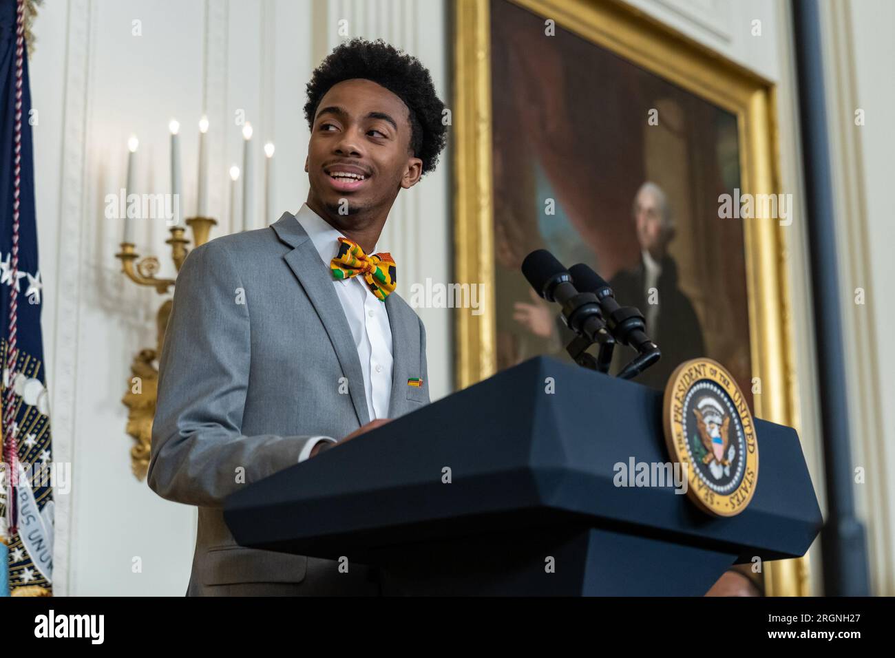Reportage: Black History Month reception at the White House (2023 ...