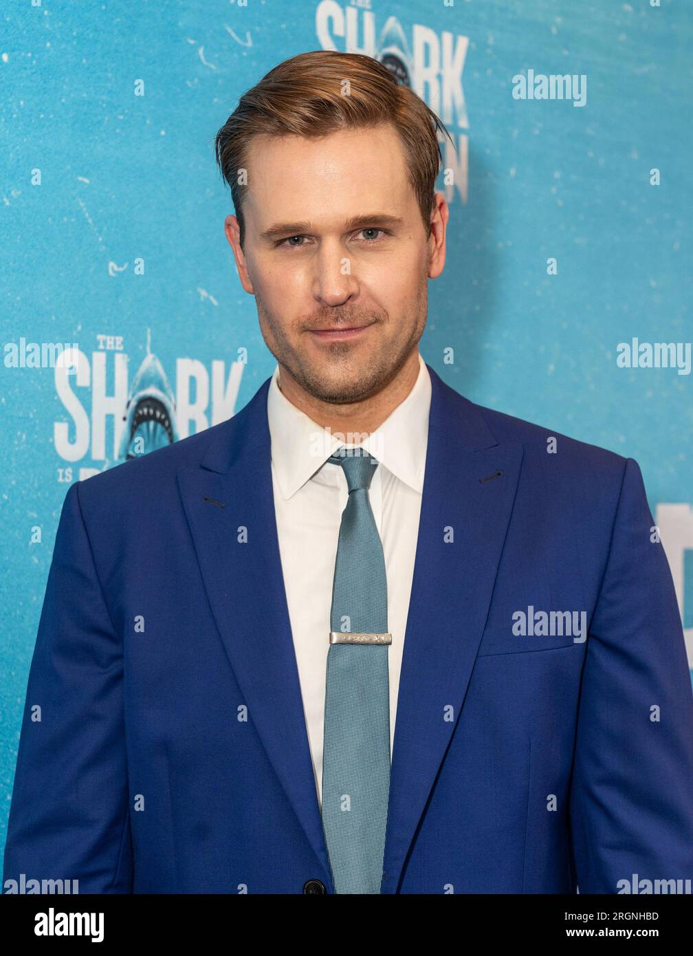 New York, USA. 10th Aug, 2023. Dan Amboyer attends THE SHARK IS BROKEN ...