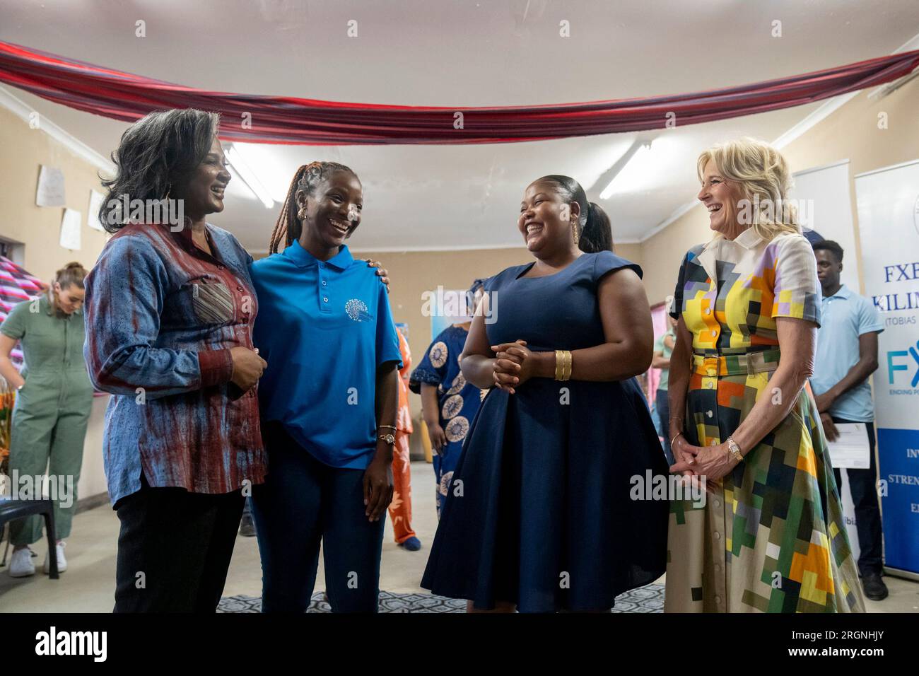 Reportage: First Lady Jill Biden visits Africa (February 2023) - First ...
