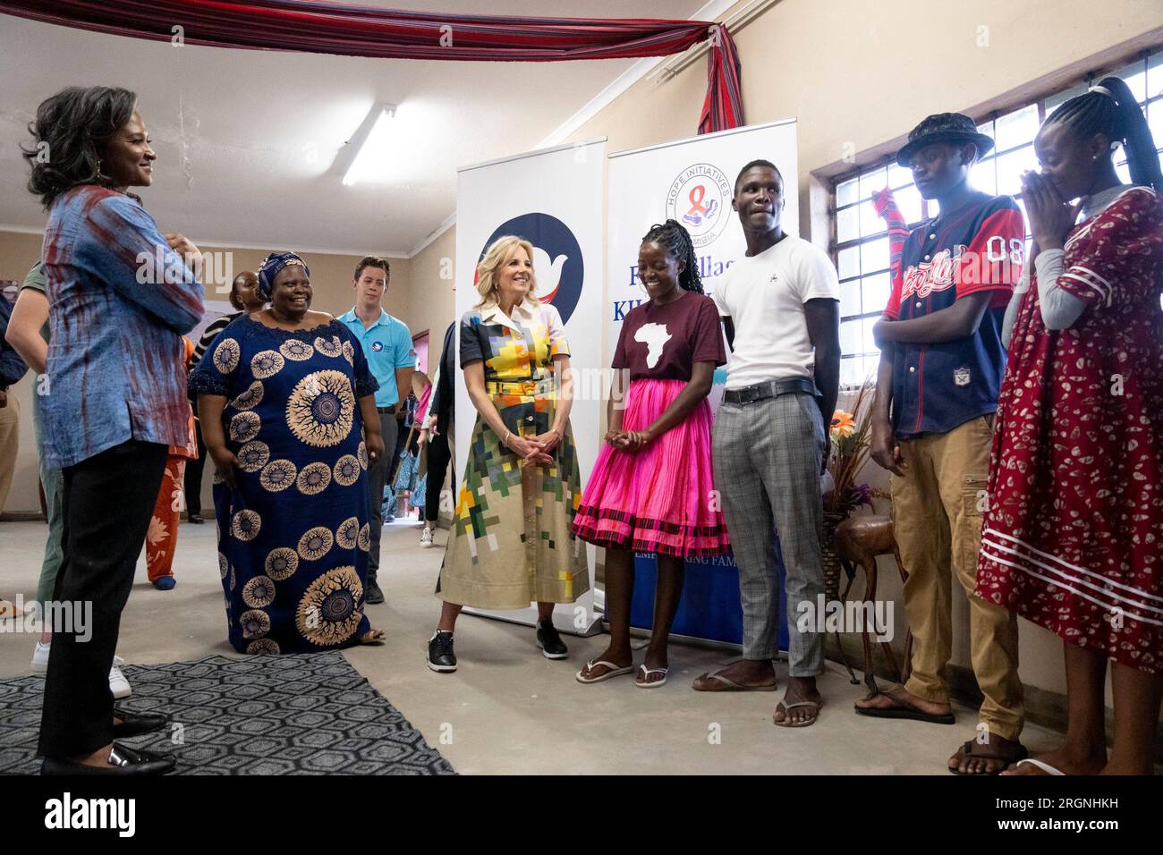 Reportage: First Lady Jill Biden visits Africa (February 2023) - First ...