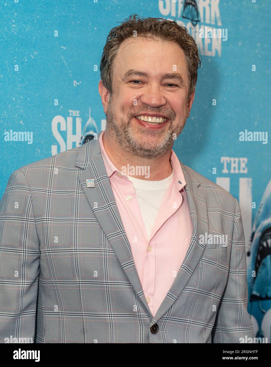 New York, USA. 10th Aug, 2023. James Wesley attends THE SHARK IS BROKEN ...