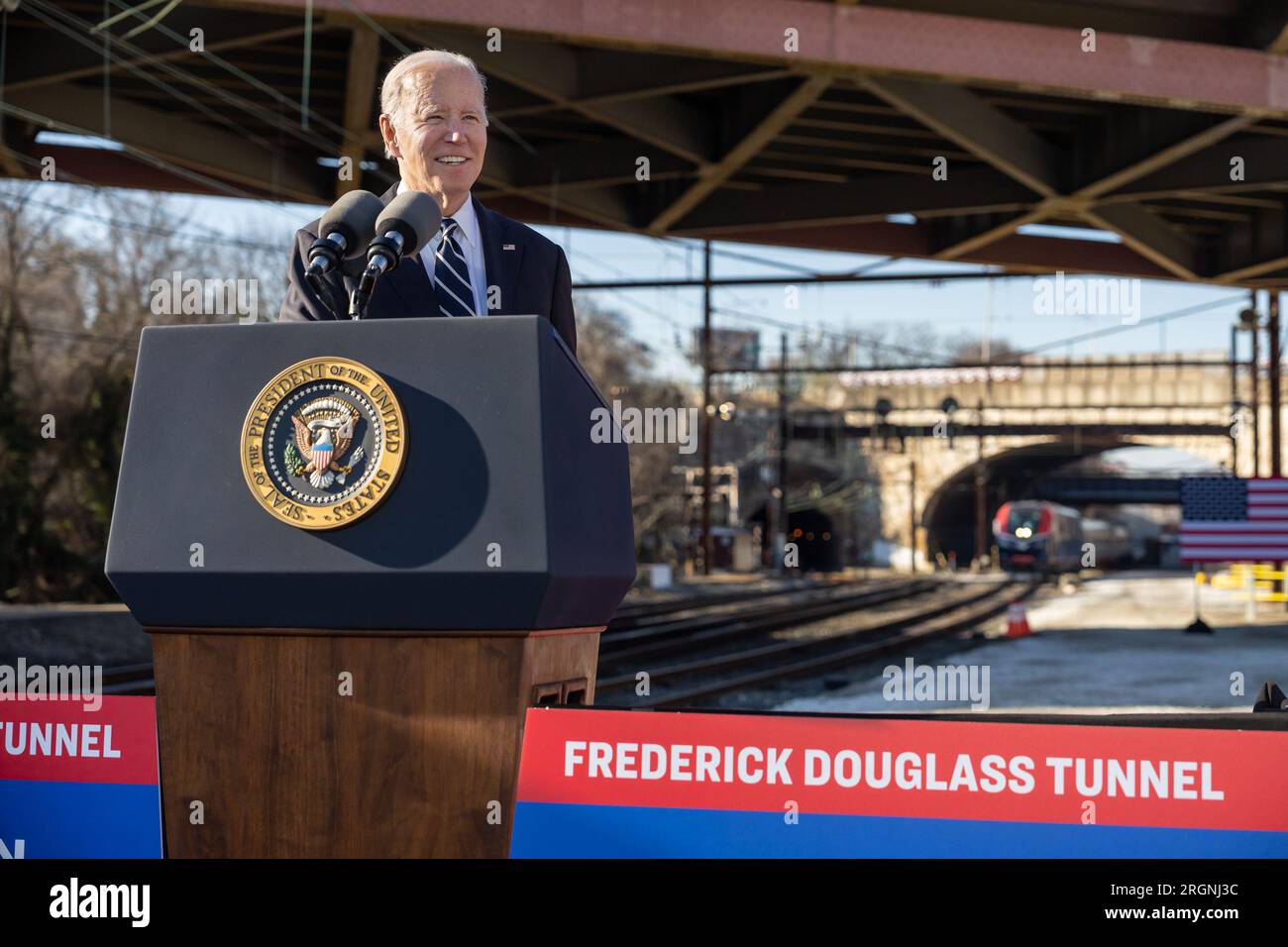 Frederick douglass tunnel hi-res stock photography and images - Alamy