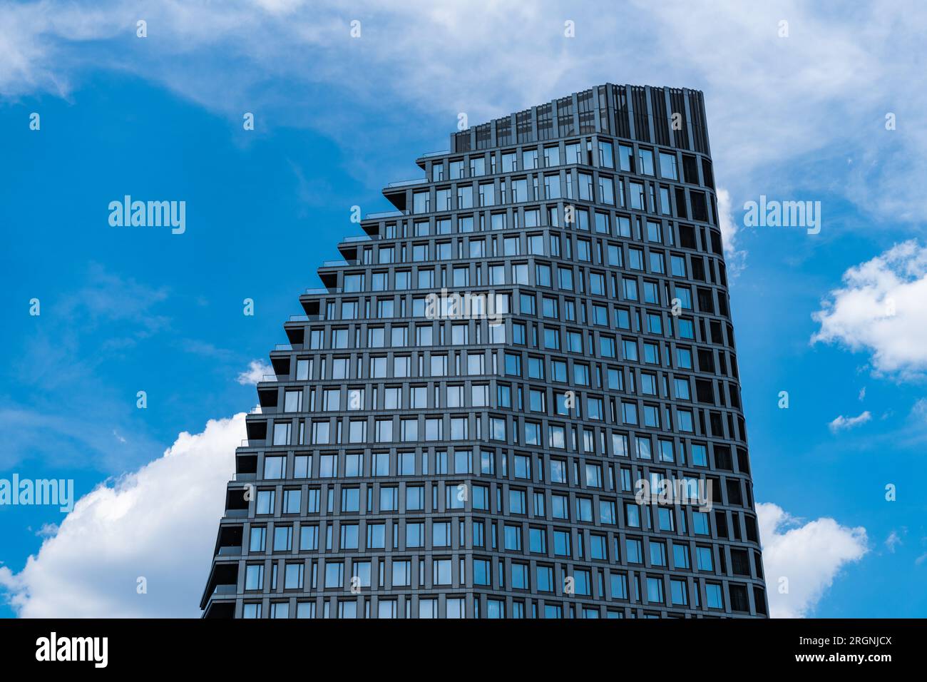 New York City, USA - May 12, 2023: Olympia dumbo construction tower of ...