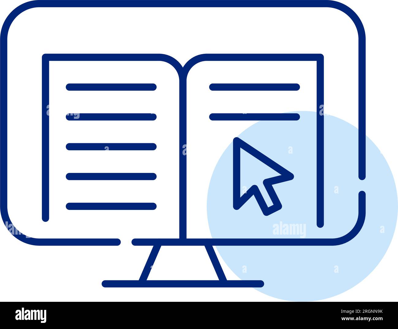 School class tablet desk Stock Vector Images - Alamy