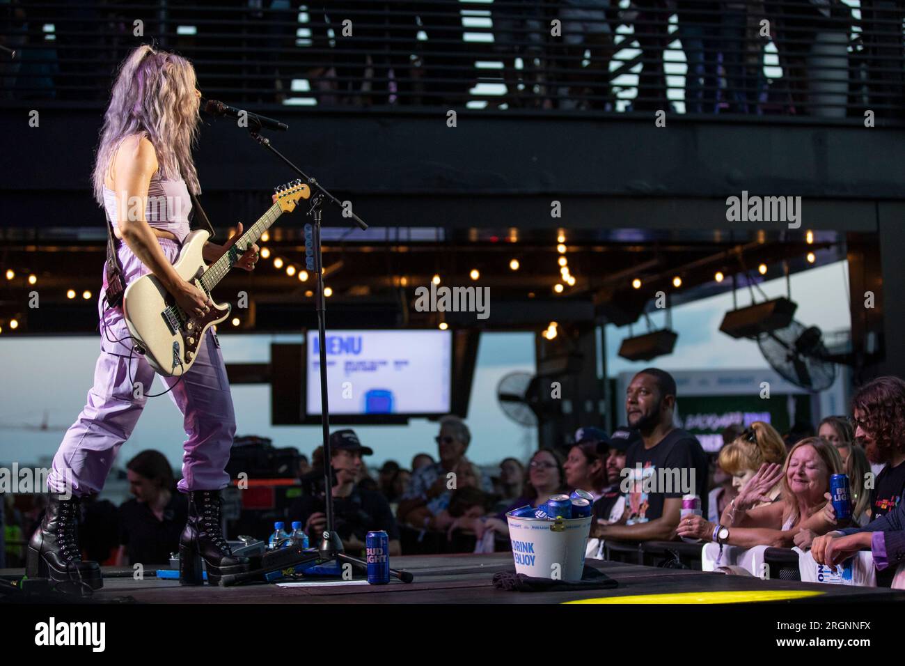 Nashville, Tennessee, USA. 10th August, 2023. Lindsay Ell opens for ...