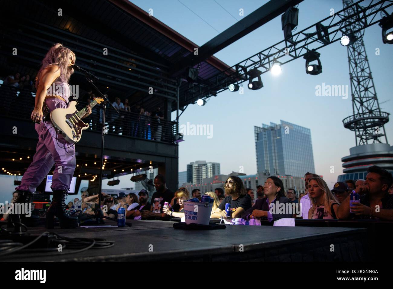Nashville, Tennessee, USA. 10th August, 2023. Lindsay Ell opens for ...