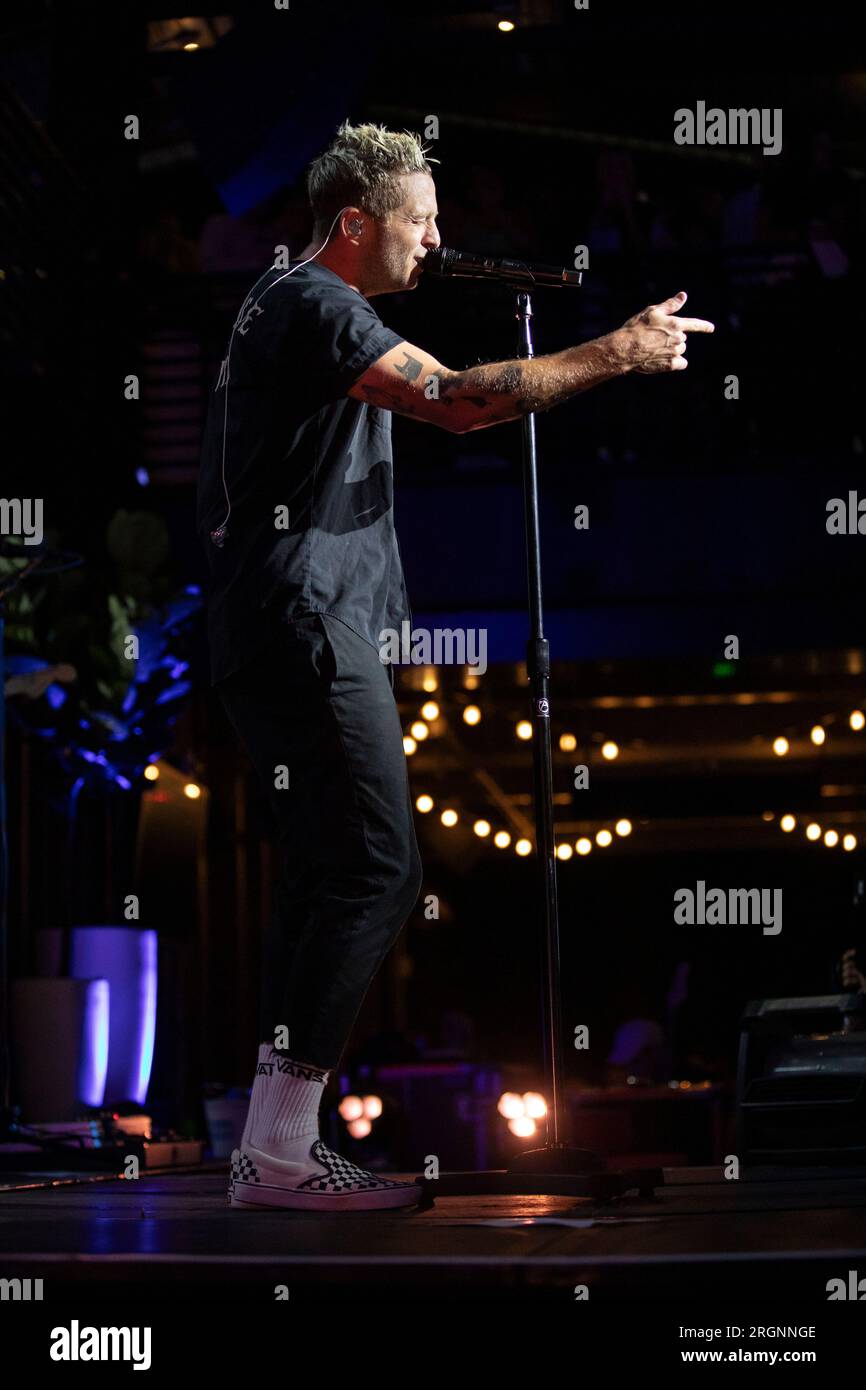 Nashville, Tennessee, USA. 10th August, 2023. OneRepublic performs at ...
