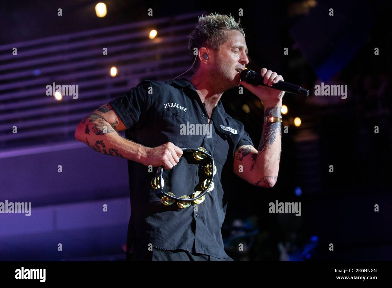 Nashville, Tennessee, USA. 10th August, 2023. OneRepublic performs at ...