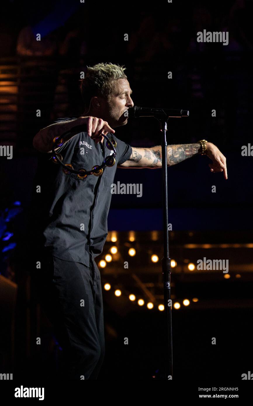 Nashville, Tennessee, USA. 10th August, 2023. OneRepublic performs at ...