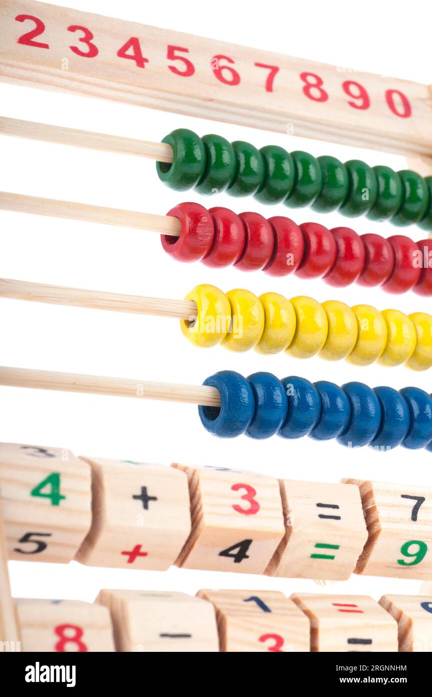 Children playing abacus hi-res stock photography and images - Alamy