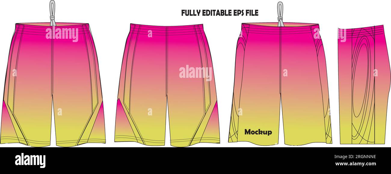 Basketball short mockup hi-res stock photography and images - Alamy