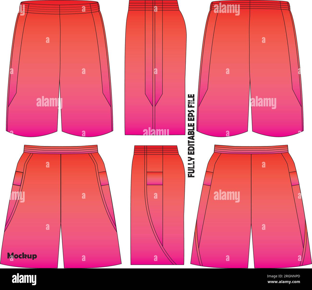 Basketball short mockup hi-res stock photography and images - Alamy