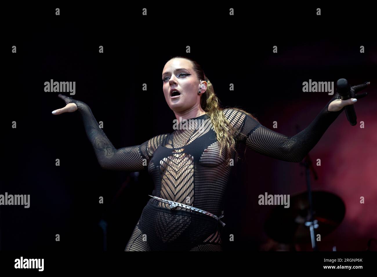 Tove Lo performs at the Way Out West festival in Slottsskogen in ...