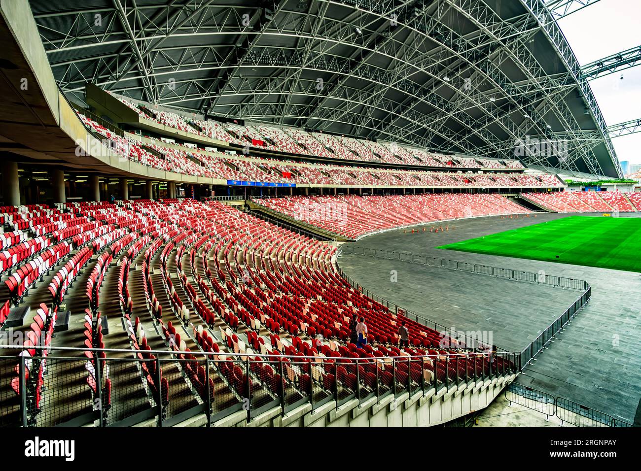 Singapore national stadium view hi-res stock photography and images - Alamy