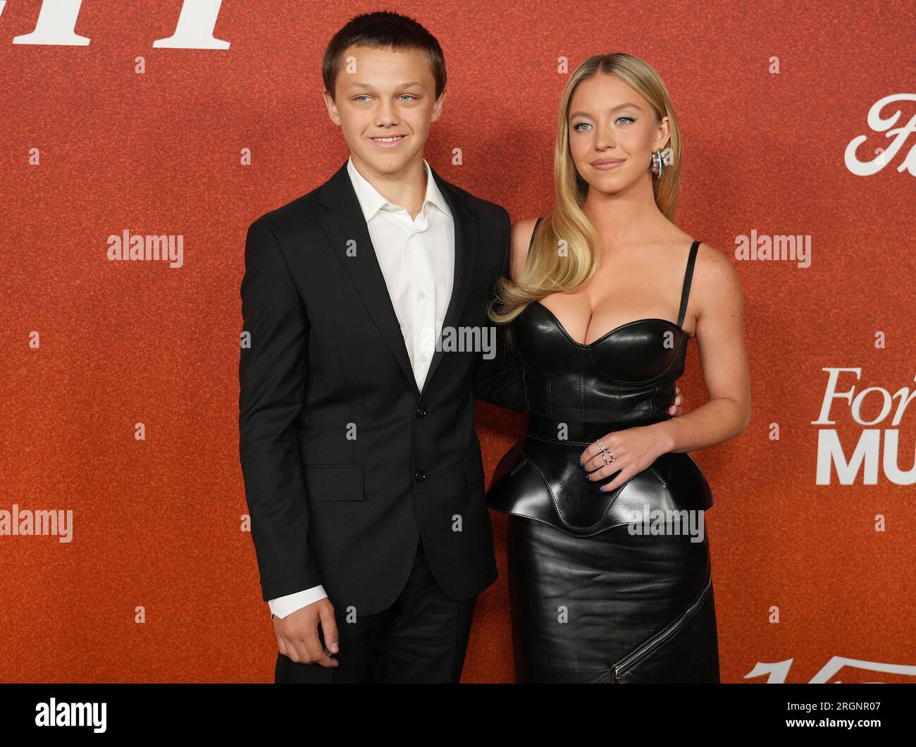 Los Angeles, USA. 10th Aug, 2023. (L-R) Kaidyn Bryant and Sydney ...