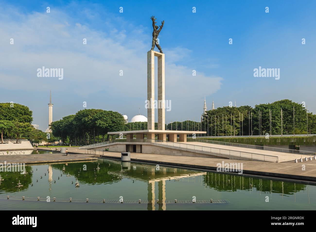July 12, 2023: West Irian Liberation Monument at Lapangan Banteng ...