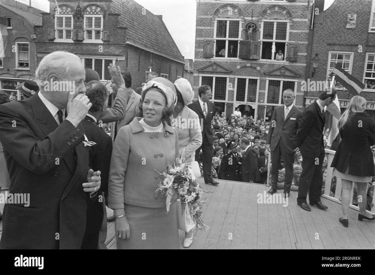 Working visit of Princess Beatrix and Prince Claus to the province of ...