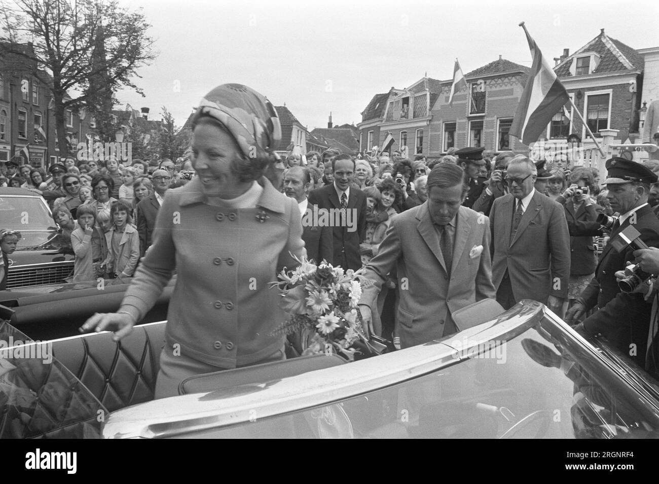 Working visit of Princess Beatrix and Prince Claus to the province of ...