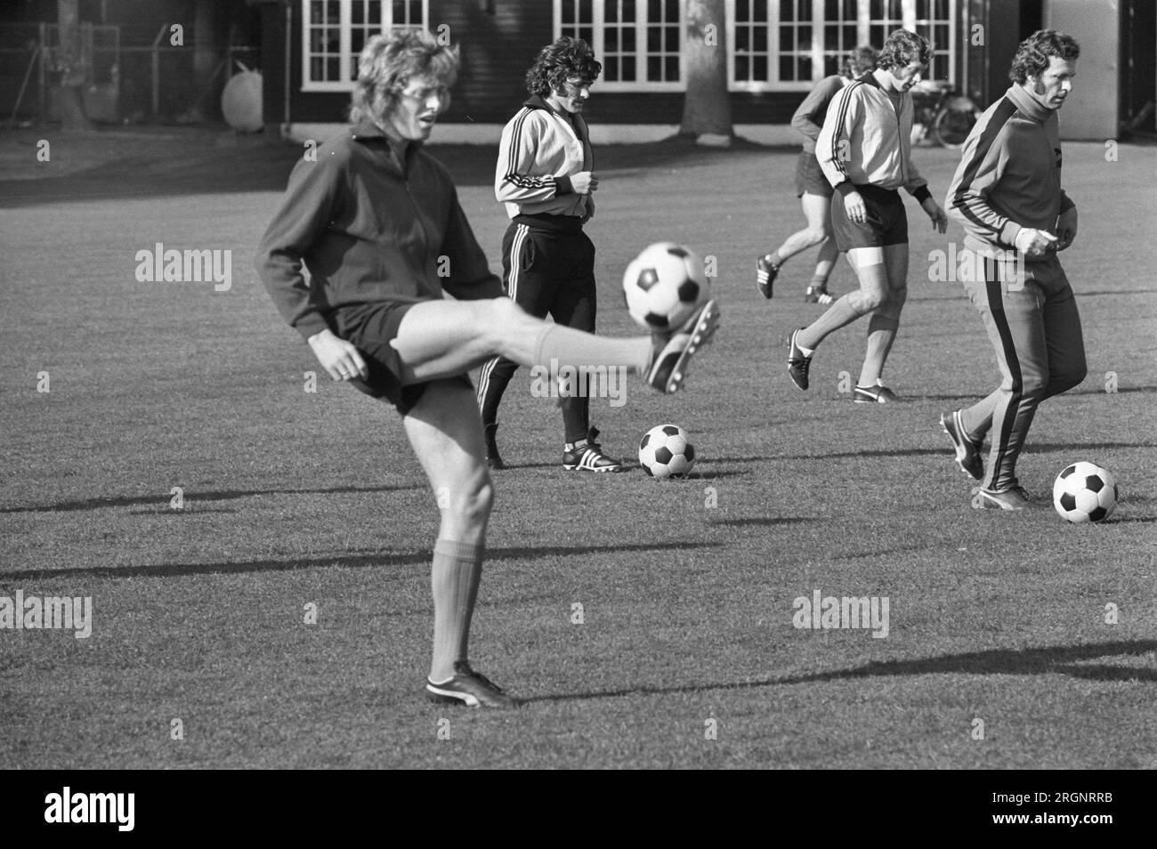 Dutch national team training in Zeist ca. August 1972 Stock Photo - Alamy