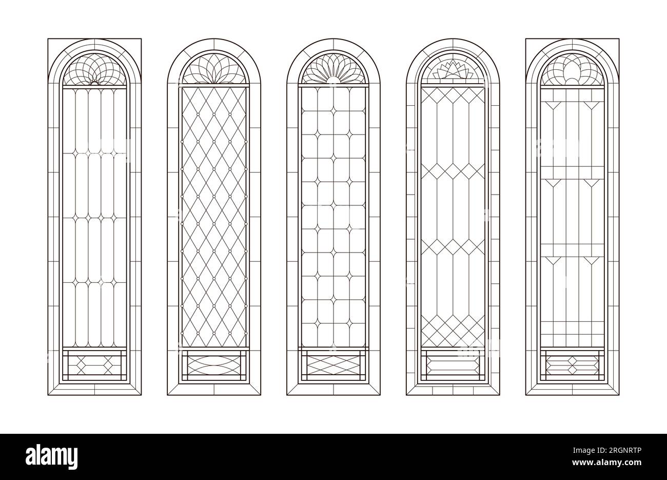 Arches and interior Stock Vector Images - Alamy