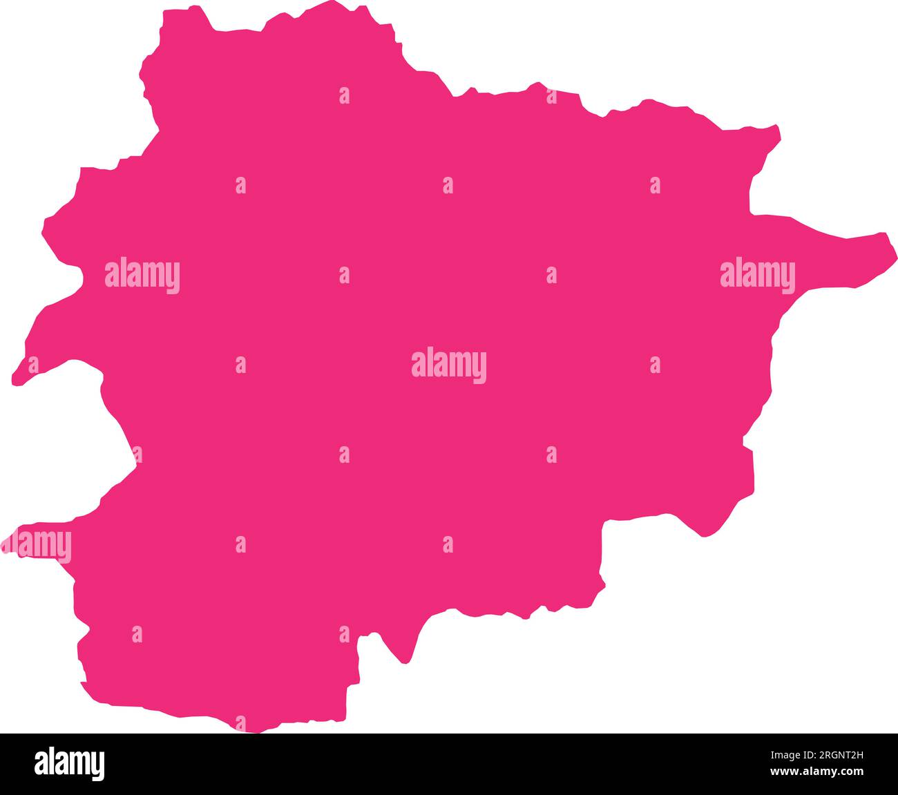 ROSE CMYK color map of ANDORRA Stock Vector Image & Art - Alamy