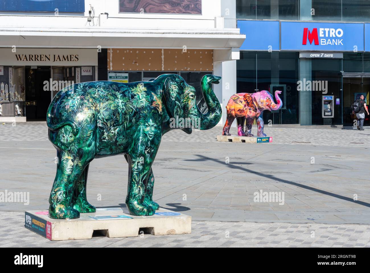 Herd in the City event in Southend on Sea, Essex, UK. One of many ...