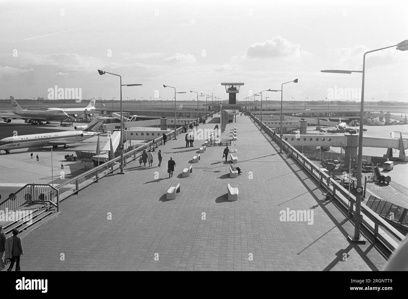 Airport Schiphol in the Netherlands ca. 1972 Stock Photo - Alamy