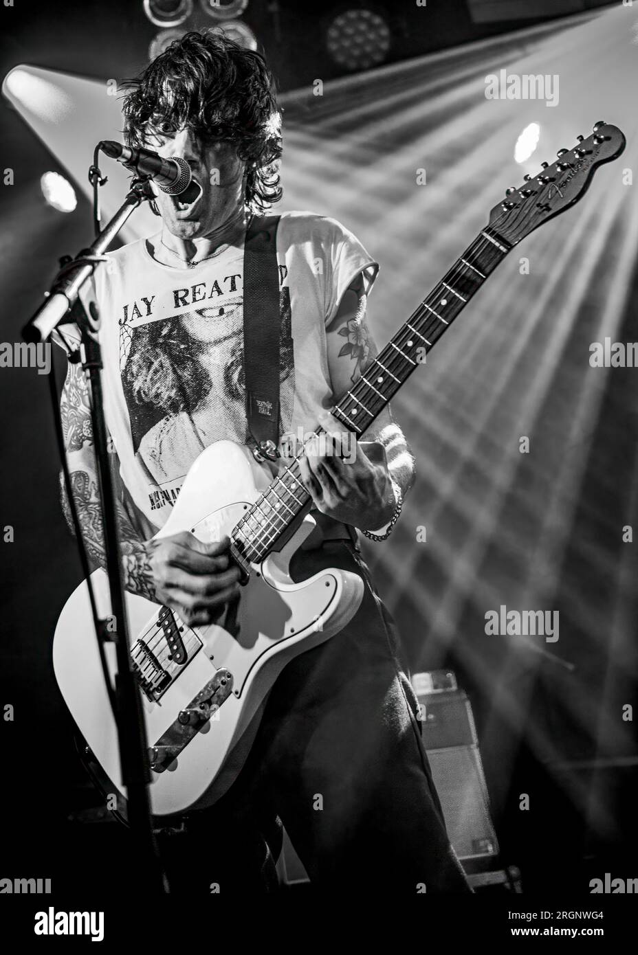 The bad nerves guitarist hi-res stock photography and images - Alamy