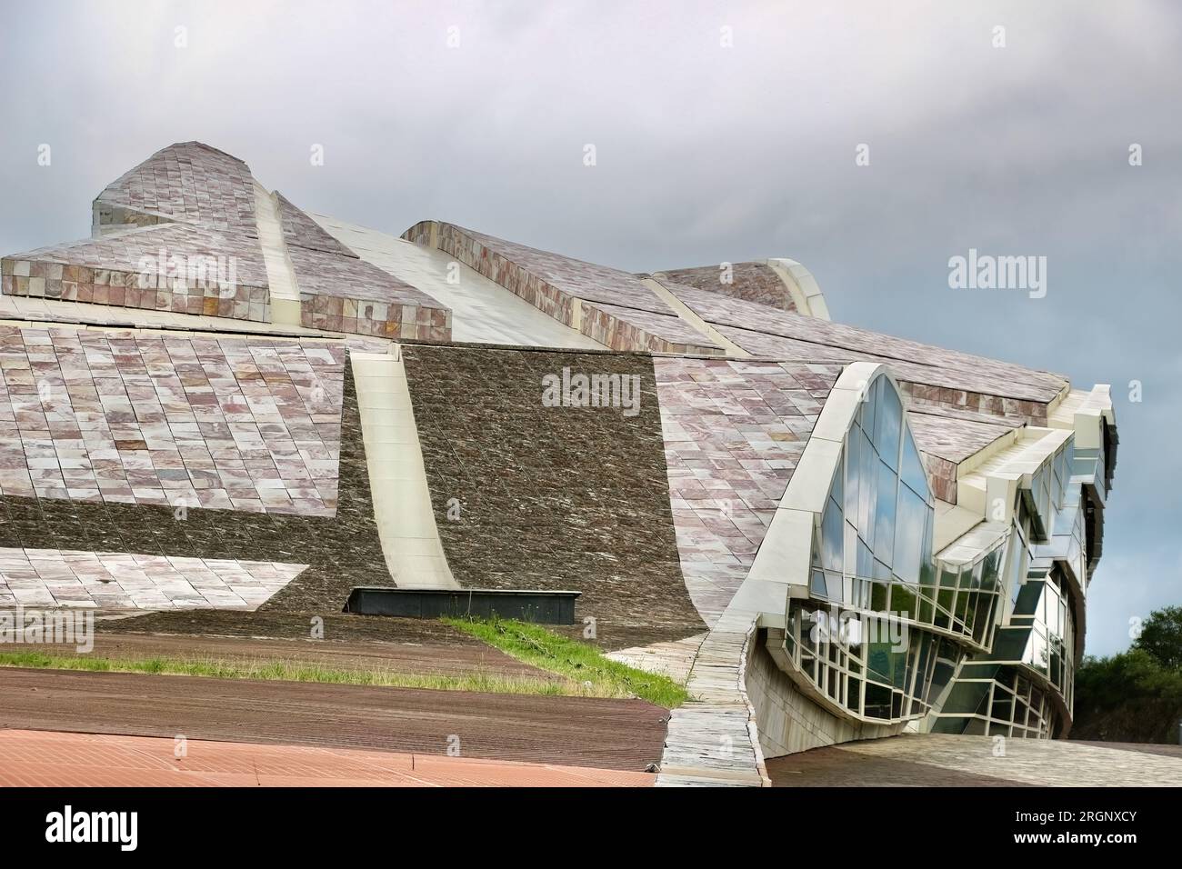 City of Culture of Galicia modern architecture buildings unfinished ...